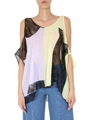 MAISON MARGIELA Colour Block Top - Multicolour