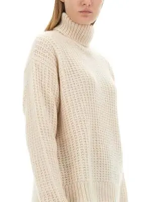 Gucci Oversized Silk And Cashmere Turtleneck Sweater
