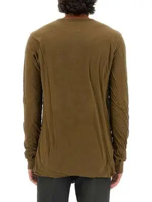 Rick Owens Cotton T Shirt - Brown