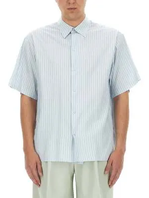 LANVIN Striped Shirt - Azure