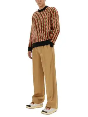 LANVIN Merino Wool Sweater - Multicolour