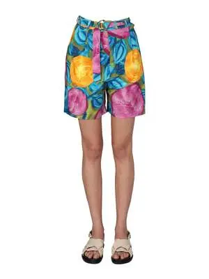 Marni Printed Bermuda - Multicolour