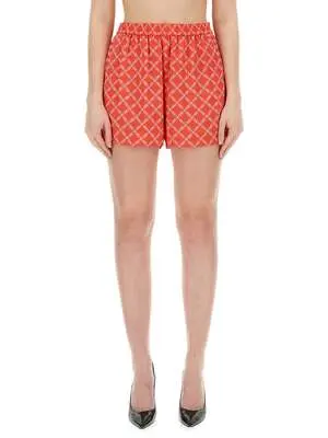 Michael Kors Logo Shorts - Red