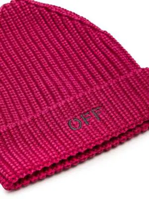 Off-White Logo Beanie
