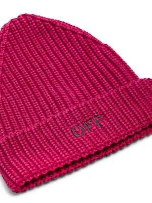 Off-White Logo Beanie