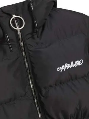 Off-White Piumino Con Zip Diag