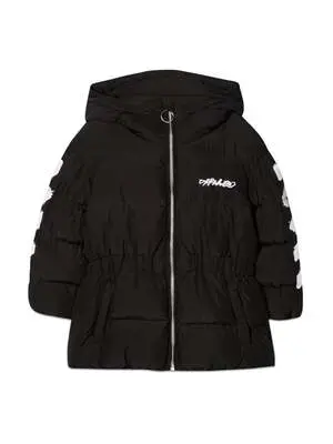 Off-White Piumino Con Zip Diag