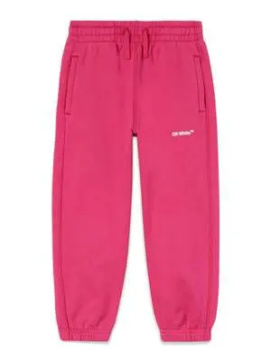 Off-White Rubber Arrow Sweatpants - Fuchsia