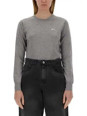 Maison Kitsuné Baby Fox' Jersey - Grey