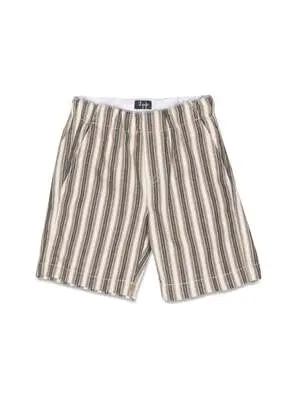 IL GUFO Striped Bermuda Shorts - Multicolour