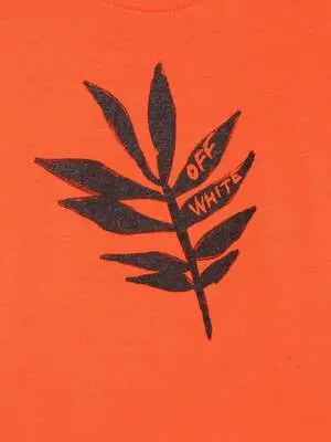 Off-White Printed Cotton Jersey T-shirt