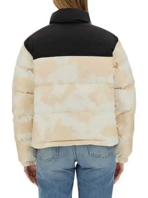 The North Face Down Jacket With Logo - Multicolour