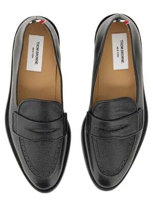 Thom Browne Varsity Penny Loafer - Black