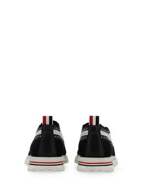 Thom Browne Tech Runner Sneakers - Black