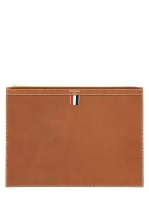 Thom Browne Medium Document Holder - Buff
