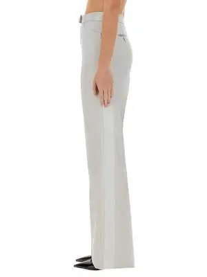 TOM FORD Wide Leg Tailored Pants - Grey