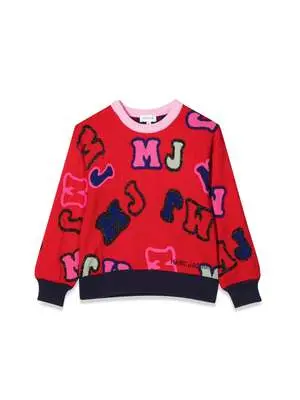 Marc Jacobs Mj Crew Neck Pullover - Red