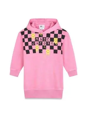 Marc Jacobs Hooded Dress - Fuchsia