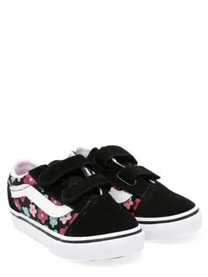 VANS Old Skool V Glitter Flower Power Sneakers - Multicolour