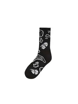 VANS Bone Yard Socks - Black
