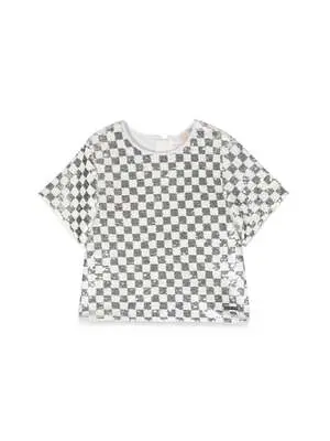 Michael Kors Square Print Top