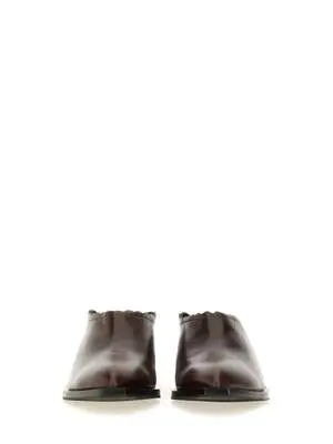 Moschino Shootie Cuban Heel - Brown
