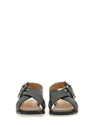 GANNI Studded Sandal