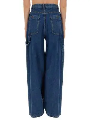 Etro Wide Leg Jeans - Denim