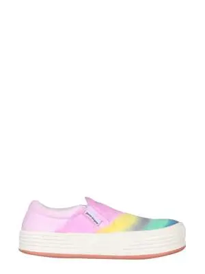 Palm Angels Suede Slip-on With Rubber Sole - Multicolour