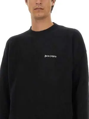 Palm Angels Logo Jersey - Black
