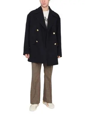 Palm Angels Double Breasted Coat