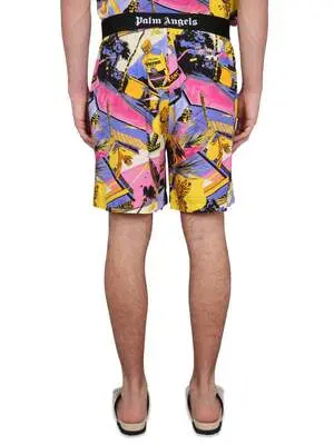 Palm Angels Miami Bermuda - Multicolour