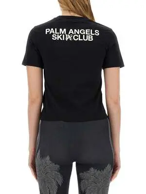 Palm Angels Palm Ski Club T-shirt - Black