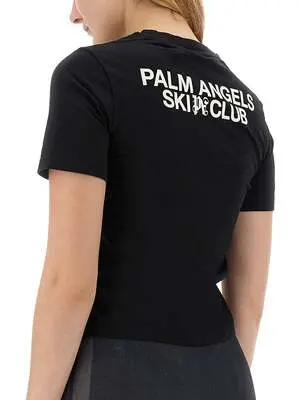 Palm Angels Palm Ski Club T-shirt - Black