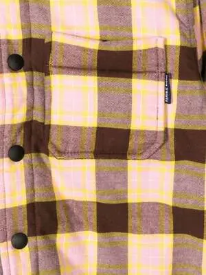 Palm Angels Check Padded Reversible Shirt