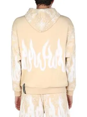 VISION OF SUPER Paisley Patterned Sweatshirt - Beige