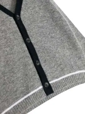 TARTINE ET CHOCOLAT Buttoned Cashmere Vest
