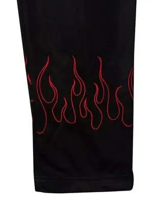 VISION OF SUPER Embroidered Flame Trousers