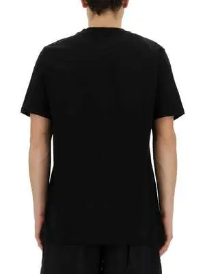FAMILY FIRST T Shirt With Heart Embroidery