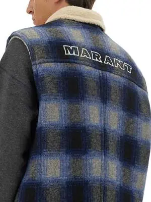 MARANT Kiran Regular Fit Jacket - Blue