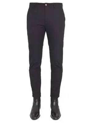 DEPARTMENT 5 Pants With Logo Patch - Black