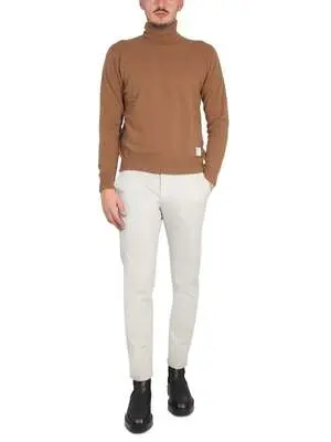 DEPARTMENT 5 Pants With Logo Patch - White