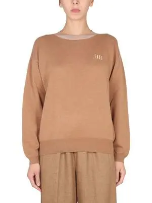 BALLANTYNE Logo Embroidered Shirt - Beige