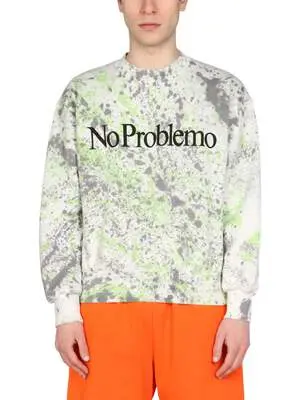 Aries Printed Crewneck Sweatshirt