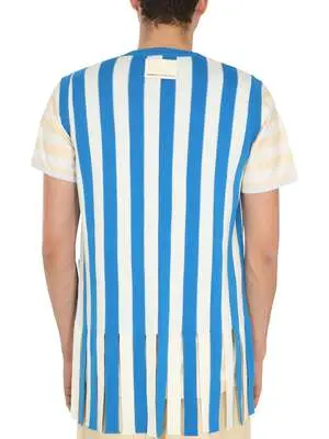 SUNNEI X ELEONORA BONUCCI Sleeveless Striped Sweater