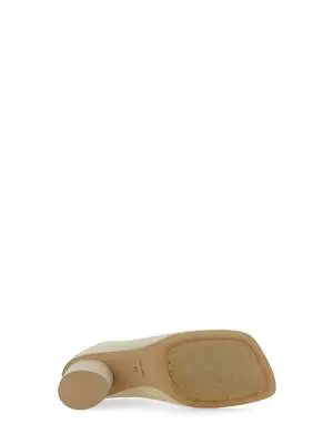 UMA WANG Leather Mule