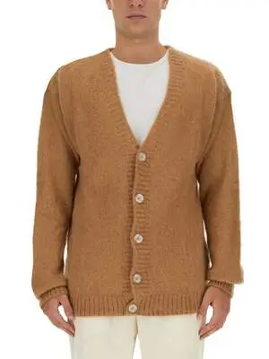 FAMILY FIRST Regular Fit V-neck Cardigan