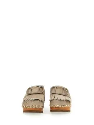 MAISON JEJIA Seberg Sandals - Dove