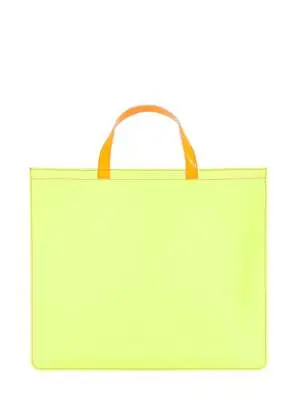 Comme Des Garçons Super Fluo Leather Tote Bag - Multicolour