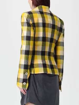 VIVIENNE WESTWOOD Checked Double Breasted Jacket